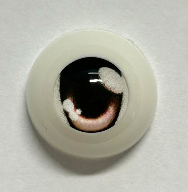 20mm Acrylic Eyes Dolfie Style - Pink