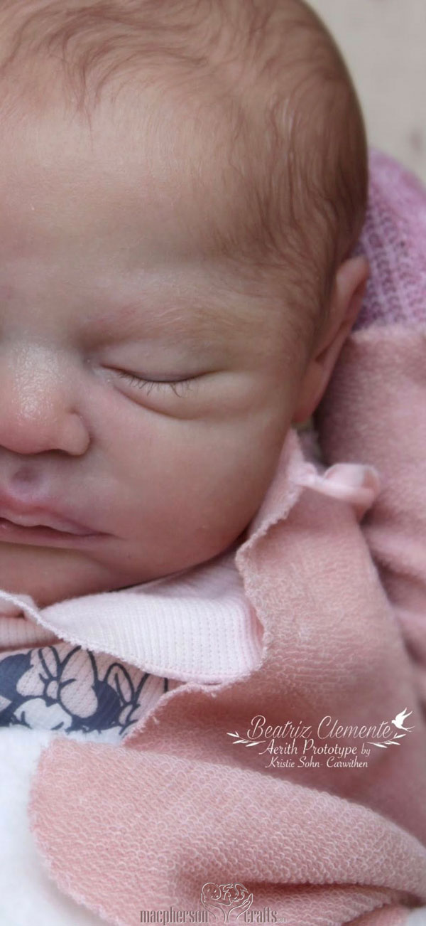 Aerith Cuddle Head by Kristie Sohn- Carwithen