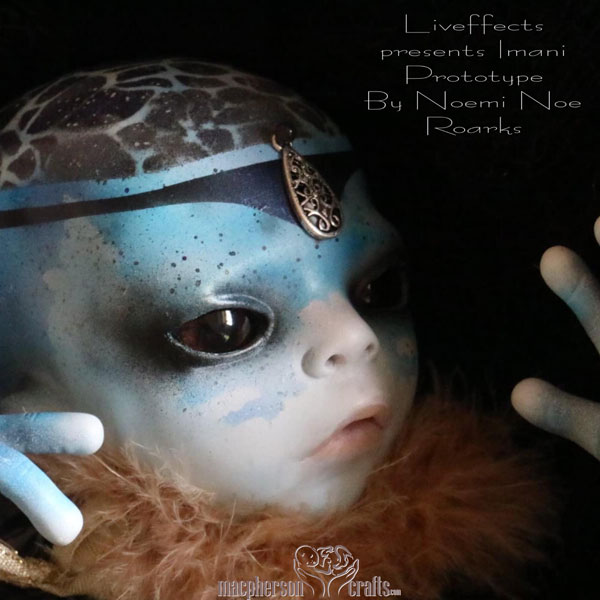 Imani Alien baby by Noemi Noe Roarks