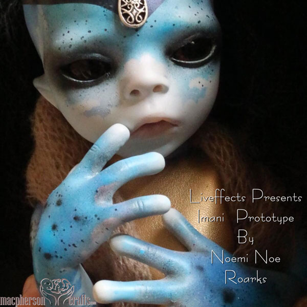 Imani Alien baby by Noemi Noe Roarks