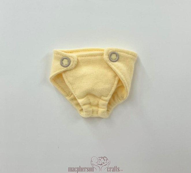 Diaper Cover ~ Mini Micro - Yellow
