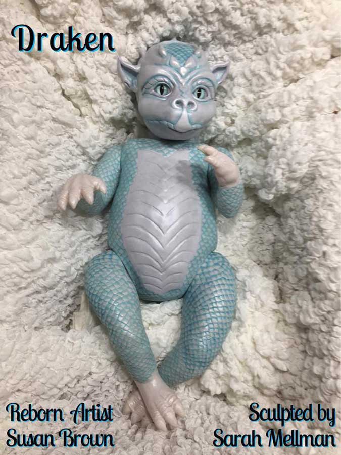 Draken the Dragon by Sarah Mellman