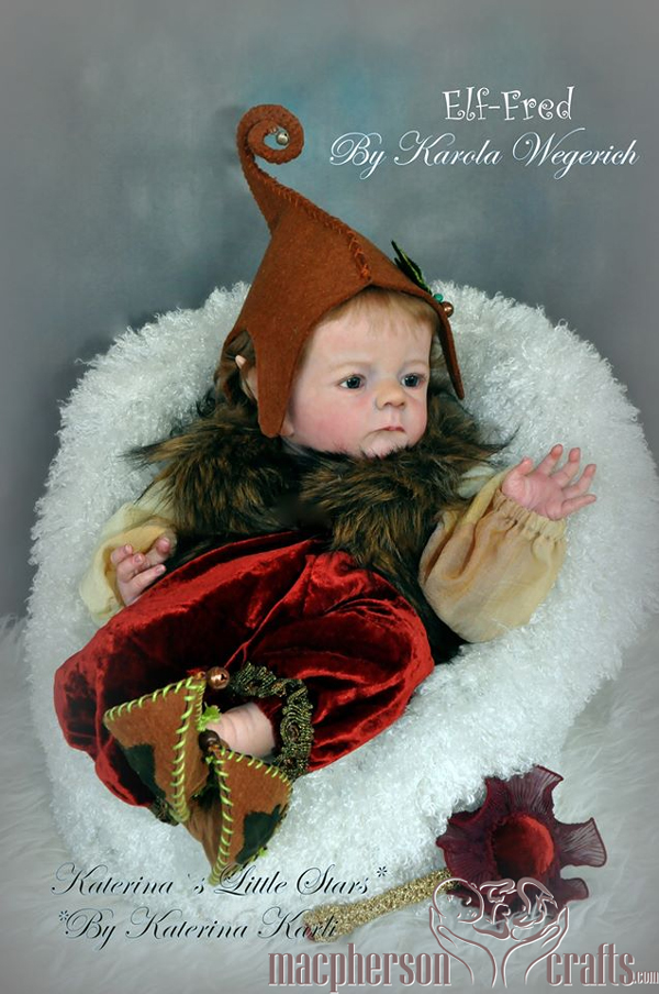 Elf Fred by Karola Wegerich