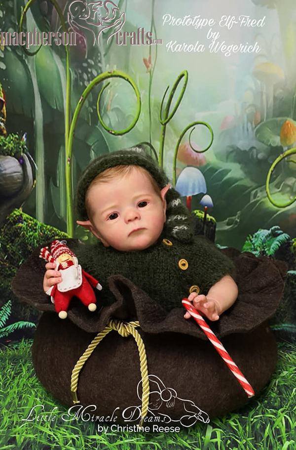 Elf Fred by Karola Wegerich