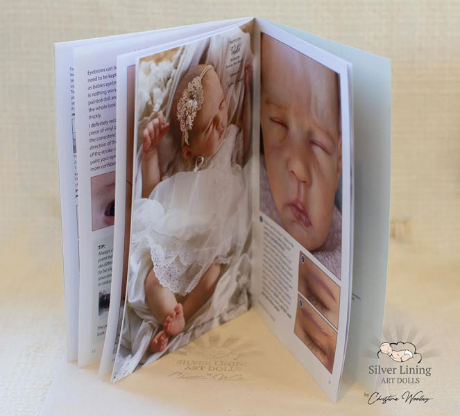 Silver Lining Art Dolls ~ Eyebrow Painting Tutorial - Brown Eyebrows ...