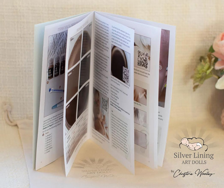 Silver Lining Art Dolls ~ Eyebrow Tutorial - BROWN EYEBROWS - Full Kit ...