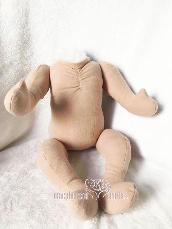 18 Inch Flesh Multi Panel Cuddle Body