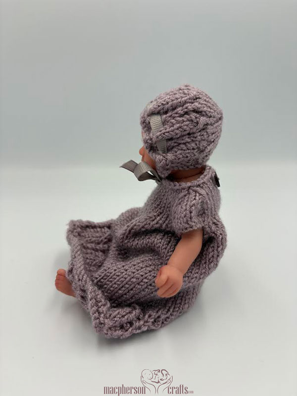 Heavens Sakes Custom Knitted Outfit ~ Girl Nighty Set