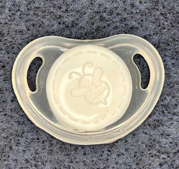 HoneyBug Cutie Pie Micro Preemie Pacifier - Miss Milky