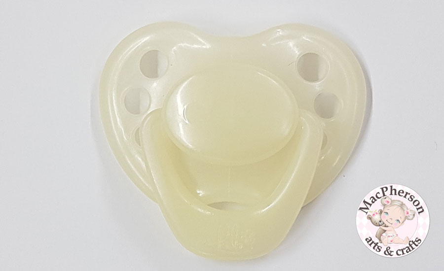 HoneyBug Sweetheart Pacifier - Pearly Rainbow Lilac