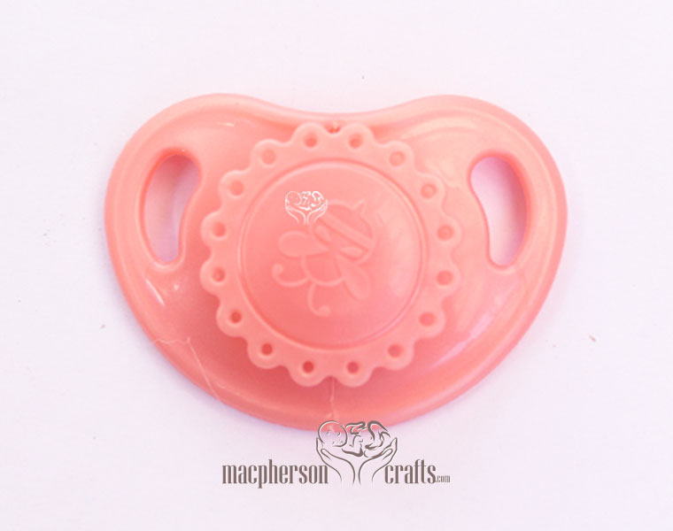 HoneyBug Precious Vintage Pacifier ~ Peony