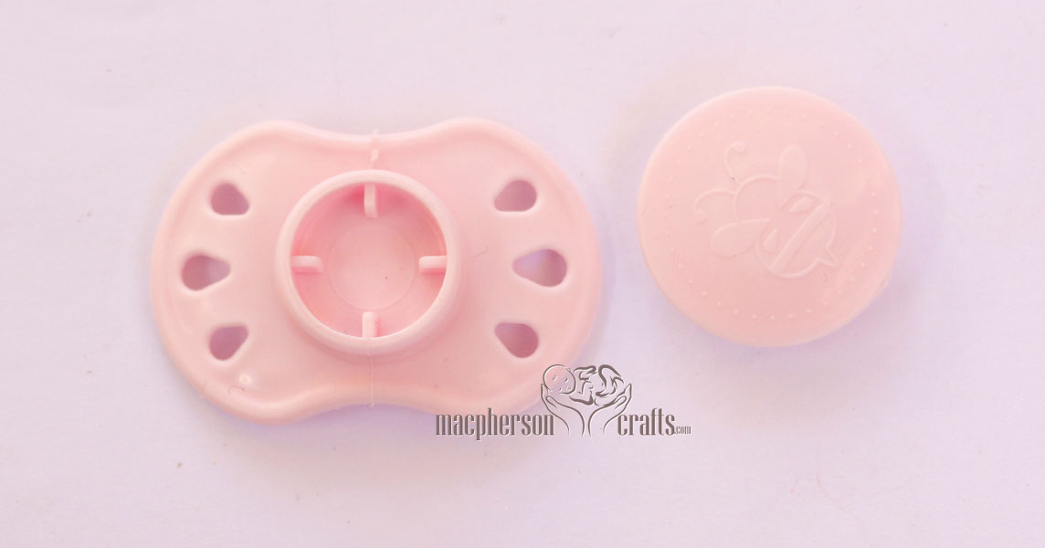 HoneyBug Sweet Dreams Preemie Pacifier - Marshmallow Pink