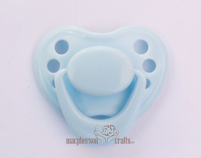 Sweetheart Pacis: HoneyBug Sweetheart Pacifier - Baby Blue