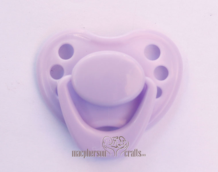 Honeybug Sweetheart Pacifier-Lilly Lilac