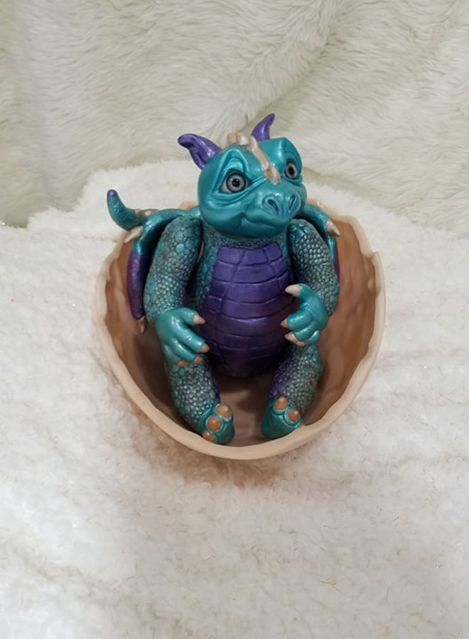 Hugo the Baby Dragon by Sarah Mellman