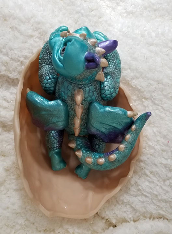 Hugo the Baby Dragon by Sarah Mellman