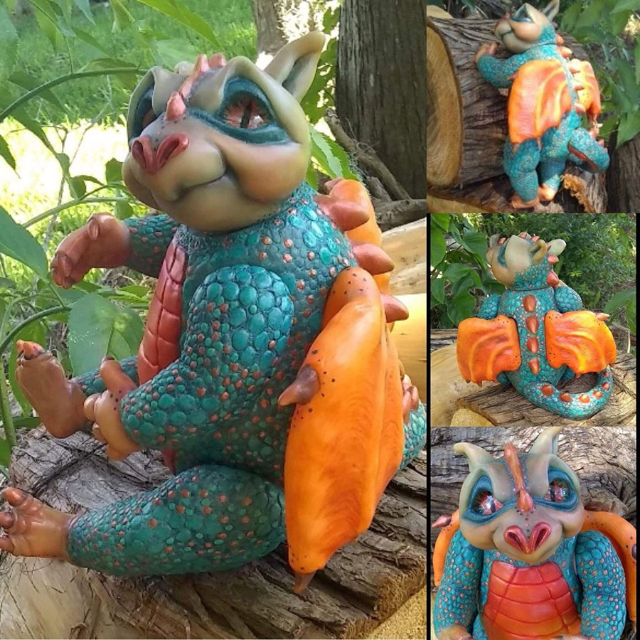 Hugo the Baby Dragon by Sarah Mellman