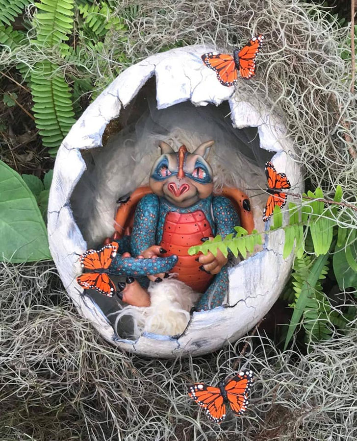 Hugo the Baby Dragon by Sarah Mellman