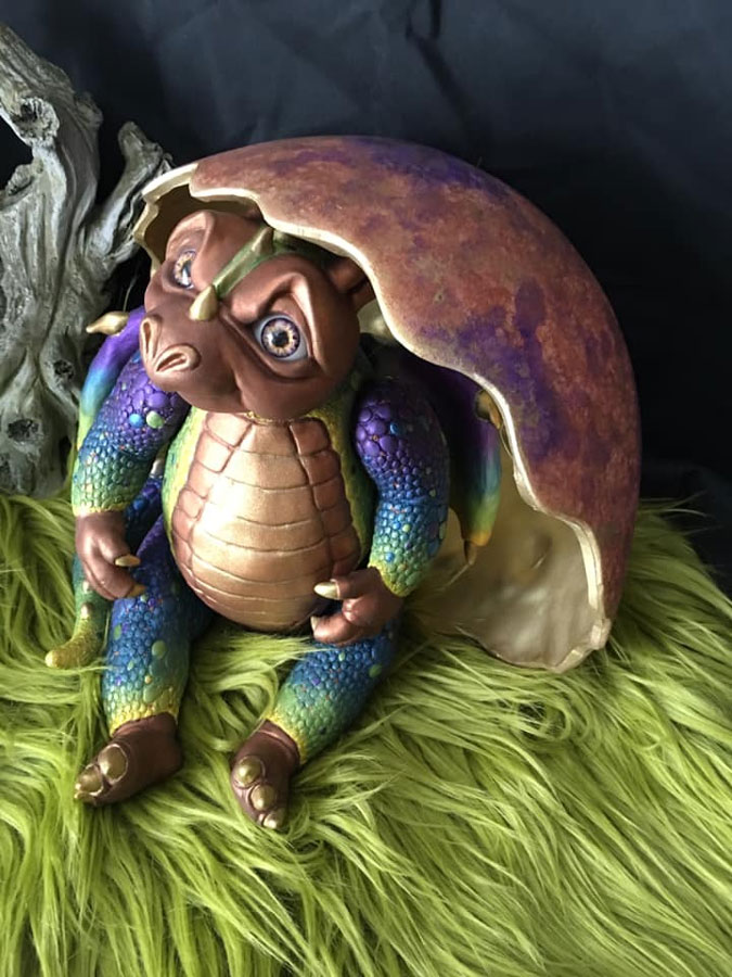 Hugo the Baby Dragon by Sarah Mellman