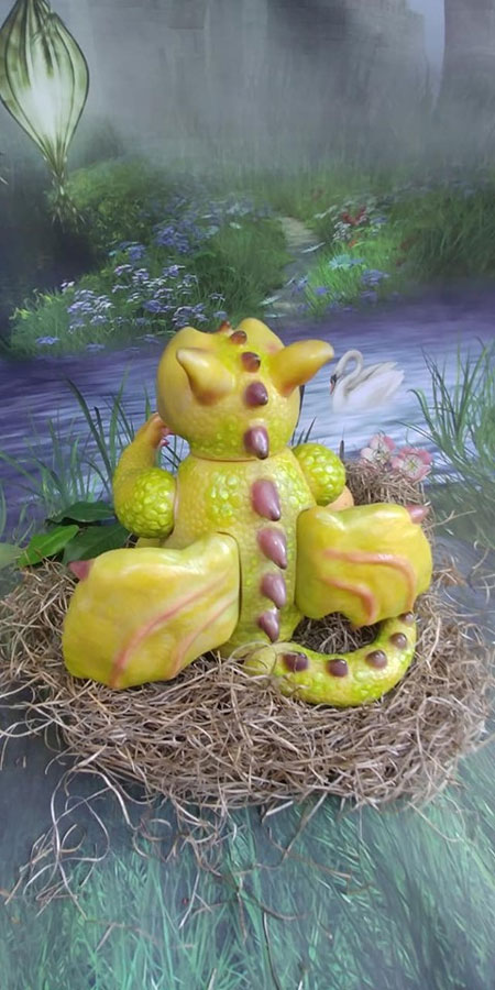 Hugo the Baby Dragon by Sarah Mellman