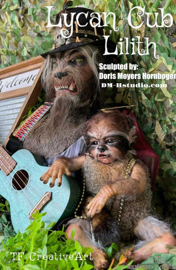 Lilith Lycan Cub by Doris Moyers Hornbogen