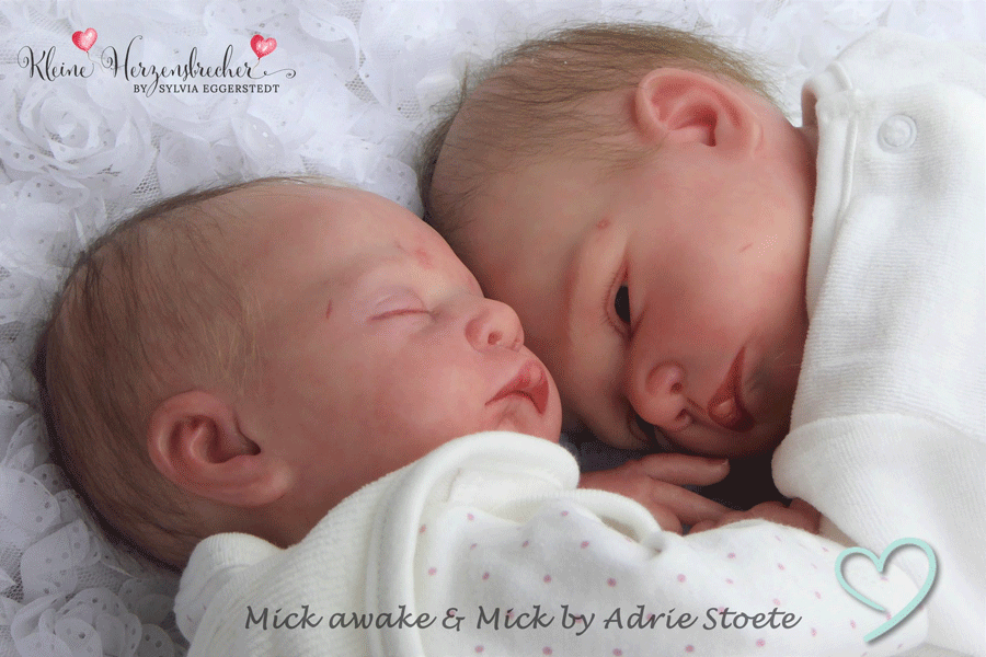 Mick awake by Adrie Stoete