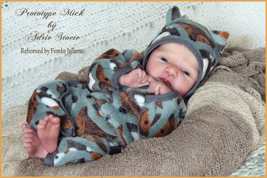Mick awake by Adrie Stoete
