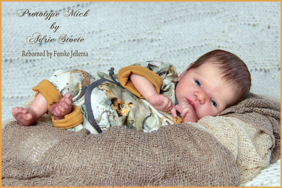 Mick awake by Adrie Stoete
