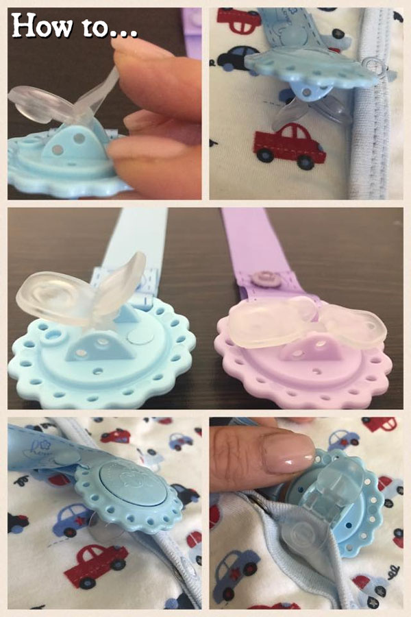 Honeybug Noe Noe Pacifier Caps - Spring 3 Pack