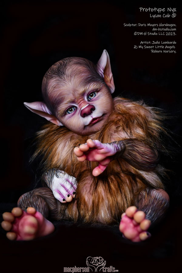 Nyx Lycan Cub by Doris Moyers Hornbogen
