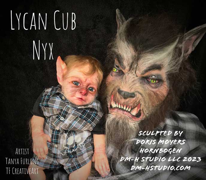 Nyx Lycan Cub by Doris Moyers Hornbogen