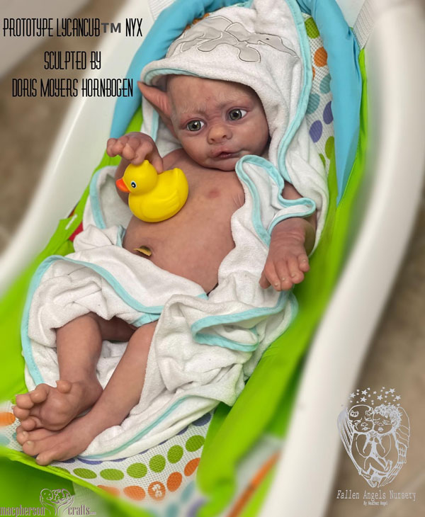 Nyx Lycan Cub by Doris Moyers Hornbogen