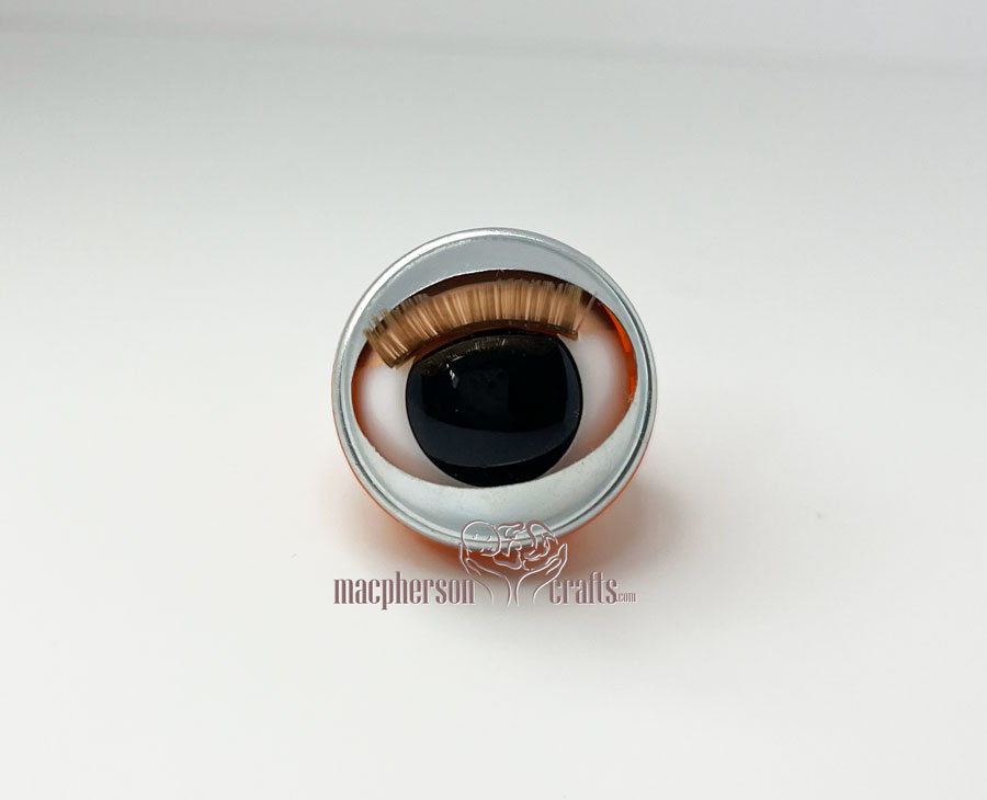 Peek a Boo Eyes: Peek a Boo Eyes - 22mm - Ethnic Brown