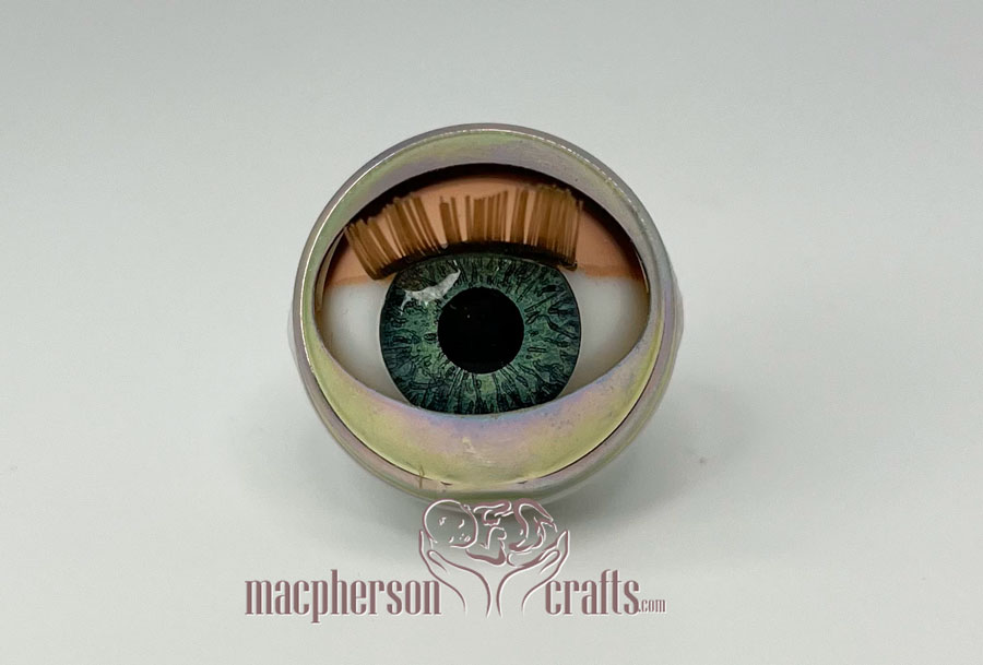 Peek a Boo Eyes: Peek a Boo Eyes - 16mm - Moss Green