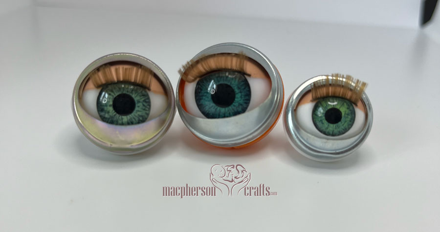 Peek a Boo Eyes: Peek a Boo Eyes - 20mm - Aqua