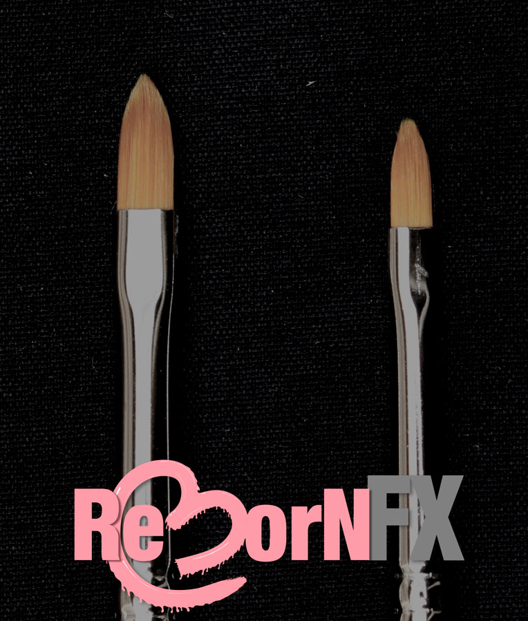 ReBornFX 2 Piece Filbert Brush Set