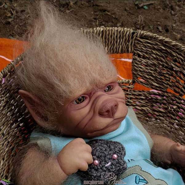 Robbie the werewolf by Asia Eriksen