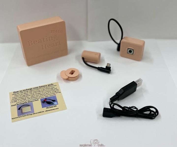 SMN Mini Beating Heart Chest Plate