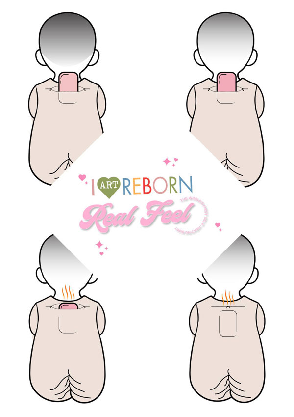 Self Heating Reborn Doll Body