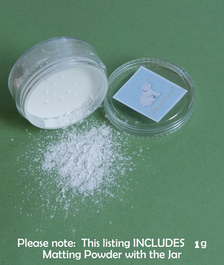 Silicone Velvet® Matting Powder~Sifter Jar~1g