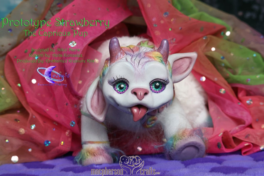 Strawberry the Capricus Pup by Nikol Maris
