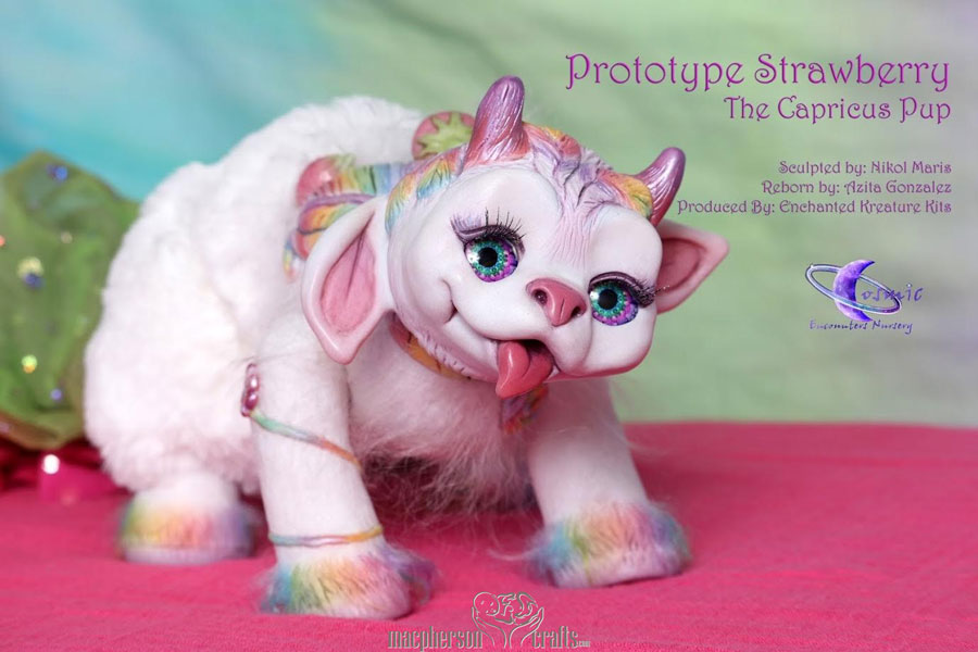 Strawberry the Capricus Pup by Nikol Maris