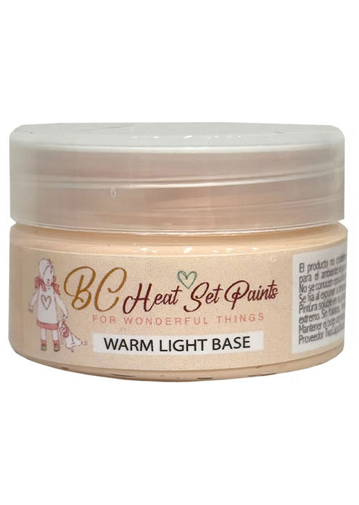 BC Heat Set Paints - Color Warm Light Base - 20ml