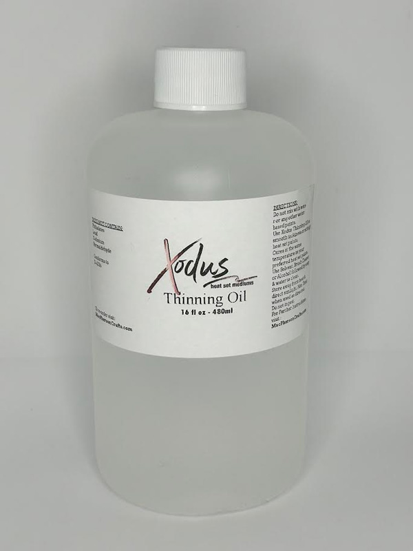 Heat Set Mediums: Xodus Thinning Oil - 16oz