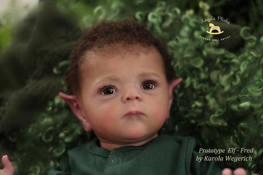 Elf Fred by Karola Wegerich