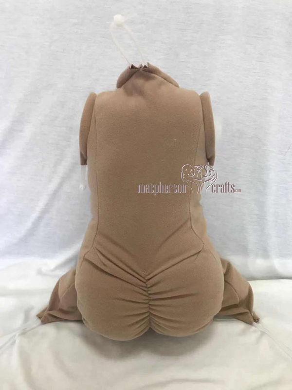 28 Inch Dark Flesh Doe Suede Multi Panel Body ~ Full Arms Non Jointed ...